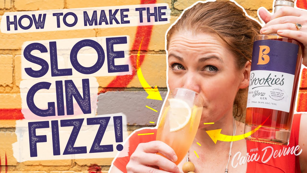 ≫ Sloe gin fizz -【VER RECETA】